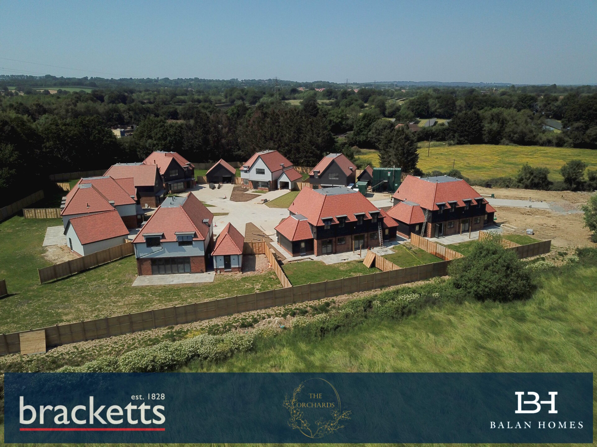An exclusive development of 10 houses in Paddock Wood