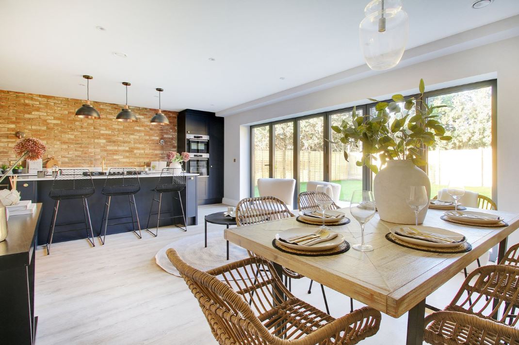 An exclusive development of 10 houses in Paddock Wood